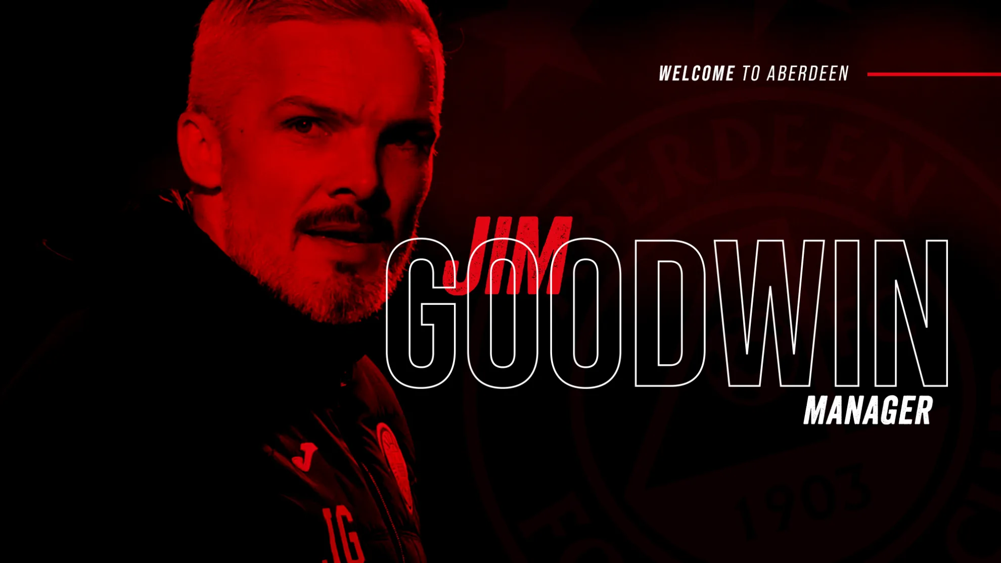 Aberdeen FC - Jim Goodwin Appointed Aberdeen FC Manager