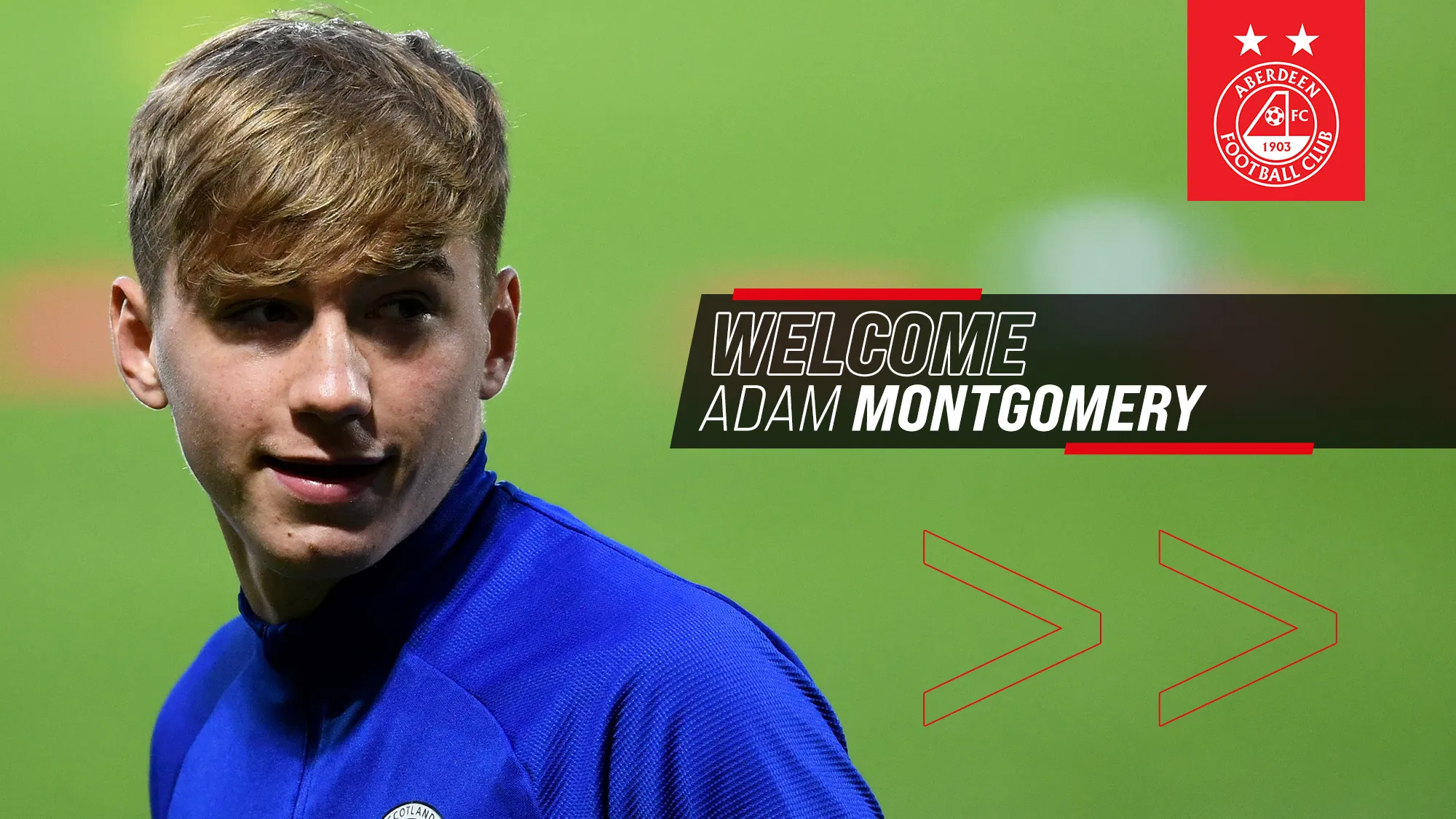 Aberdeen FC - Adam Montgomery Joins The Dons on Loan