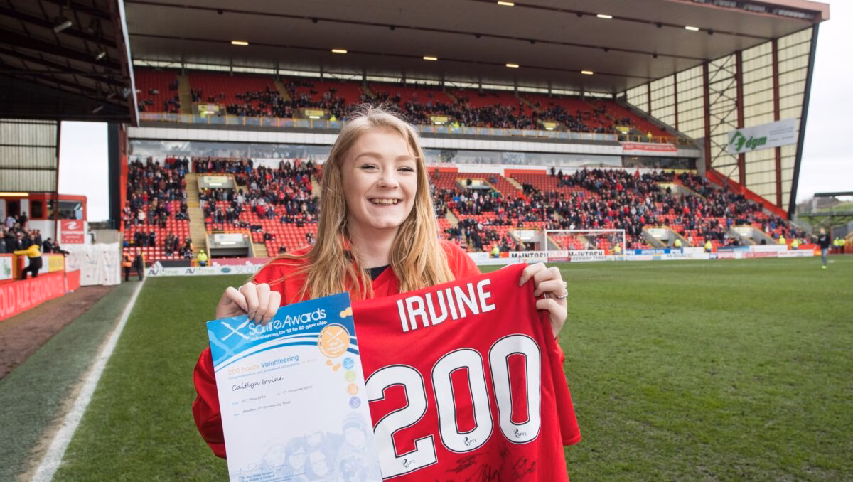 Aberdeen FC - Footy Tea began long term commitment for Youth Ambassador ...