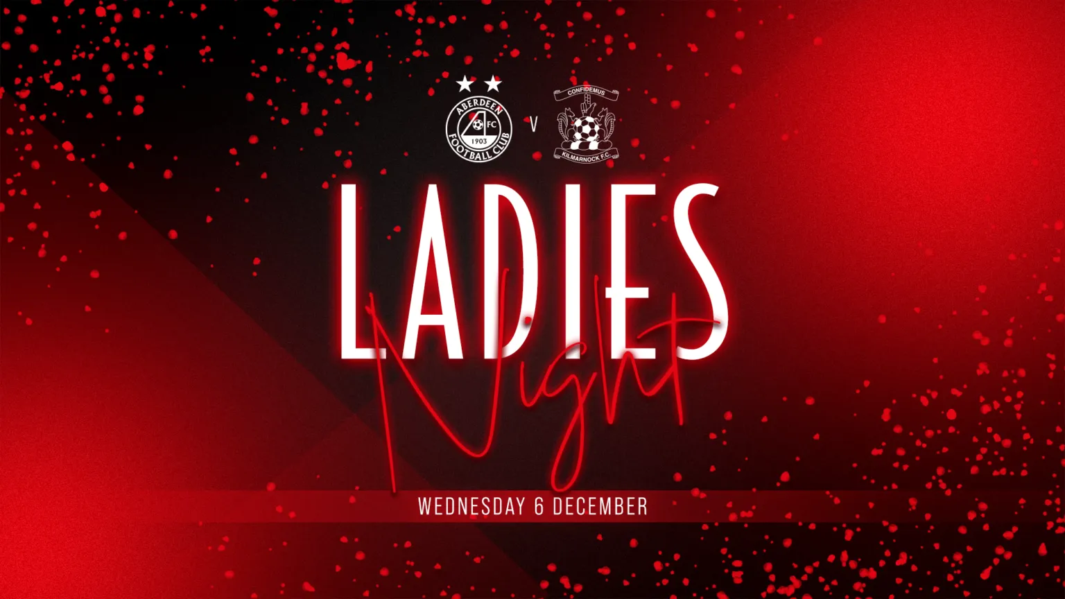 Aberdeen FC - AFC Ladies Night | Wednesday 6th December 2023