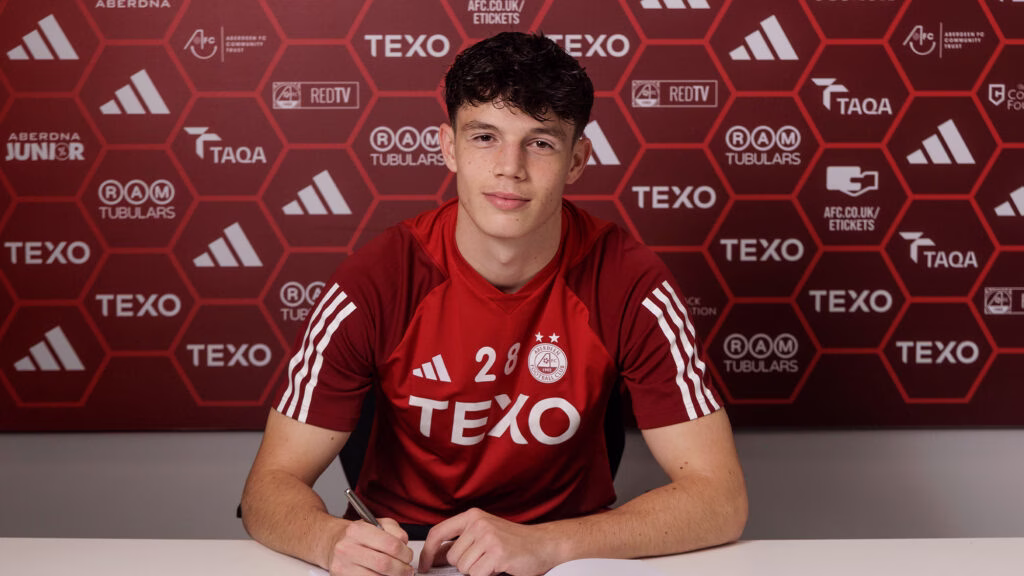 Aberdeen FC - Jack Milne Agrees Contract Extension