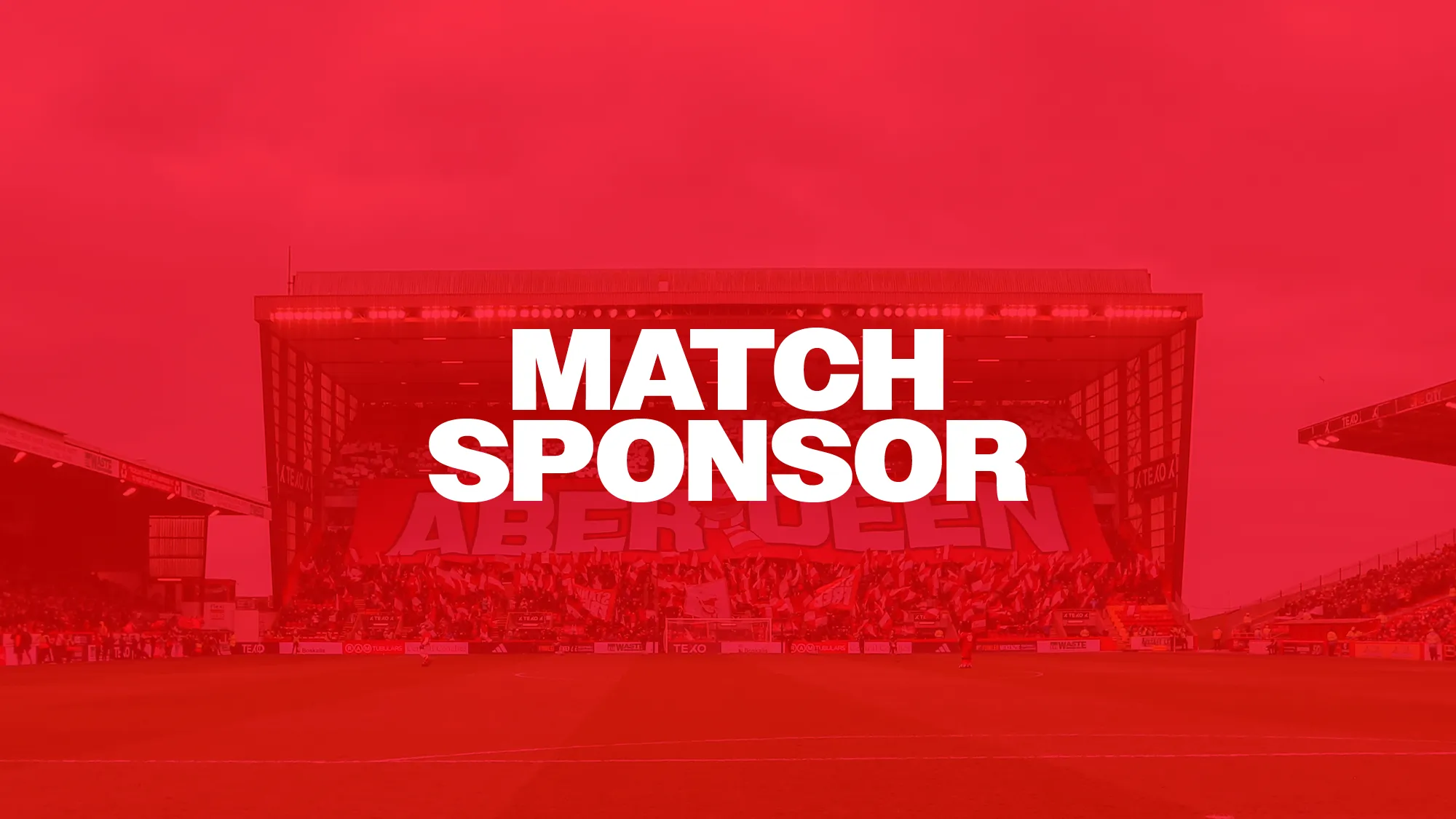 Aberdeen FC - Match Sponsor