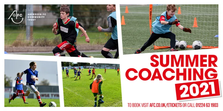 Aberdeen Football Club Community Trust - Summer Coaching Camps return ...
